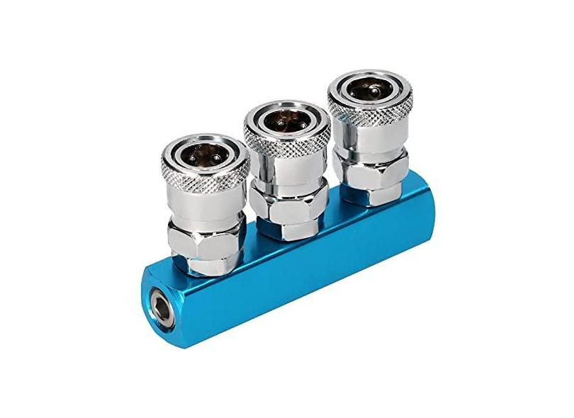 Baugger Divisor de bloco de manifold de 3 vias de conexão rápida ...