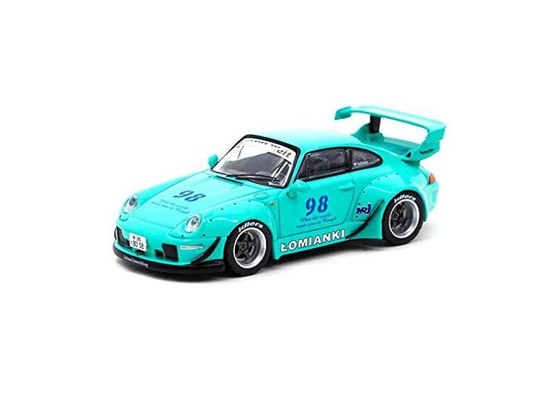 Miniatura - 1:64 - Porsche RWB 993 Lomianki - Hobby 64 - Tarmac Works ...