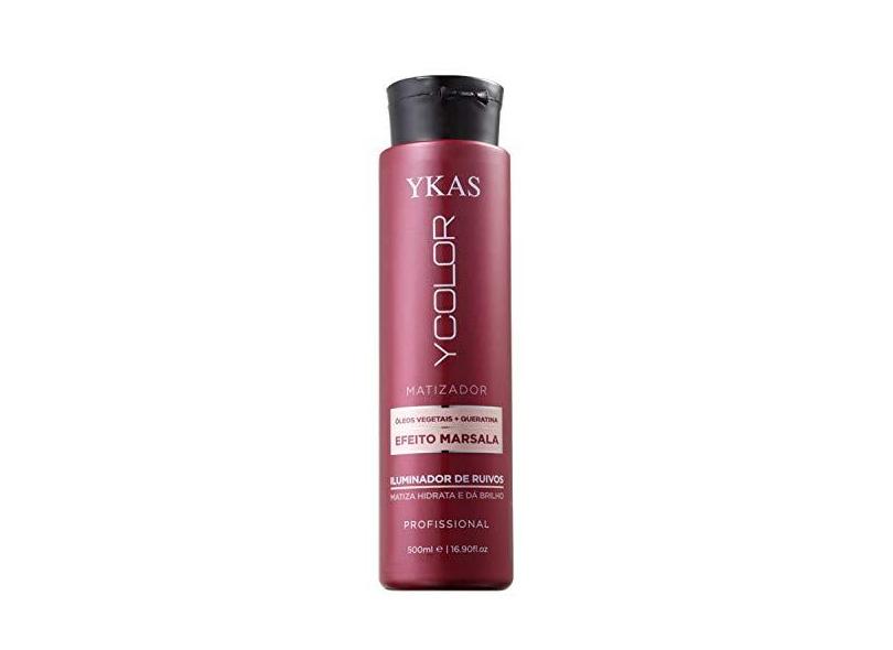 Máscara Matizadora Efeito Marsala Ycolor Ykas - 500ml com o Melhor ...