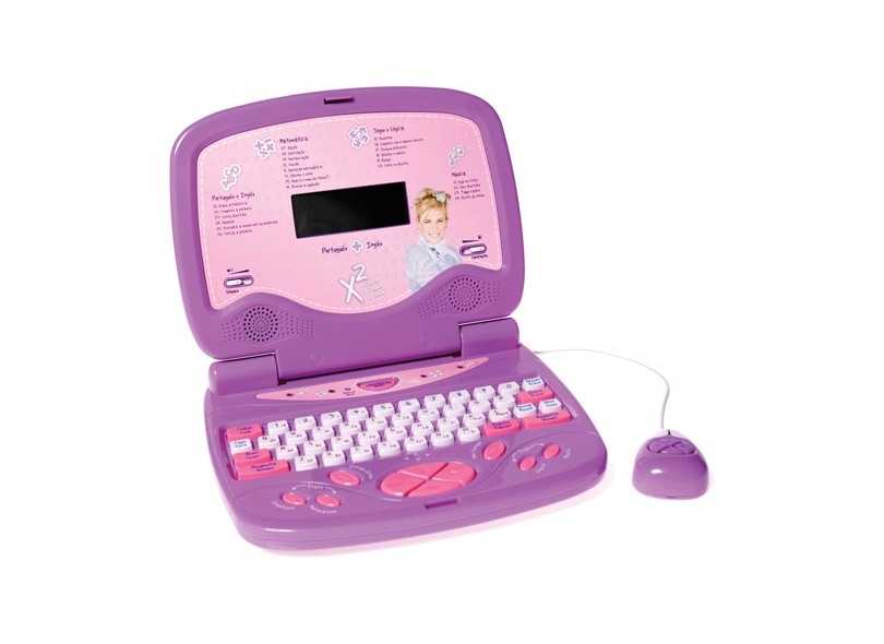 Laptop Infantil Xuxa 48 Atividades Candide 6008 com o Melhor Preço é no ...