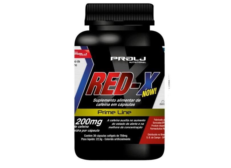 Red-X Now - 200Mg - 30 Cápsulas Gel - Prolj Nutritional com o Melhor ...
