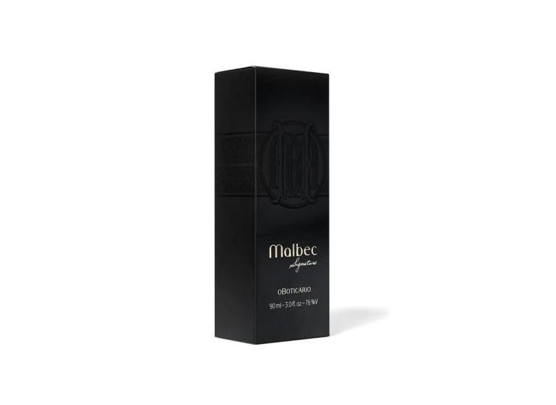 Malbec Signature Eau Parfum 90ml Perfume lançamento mais vendido o Mel ...