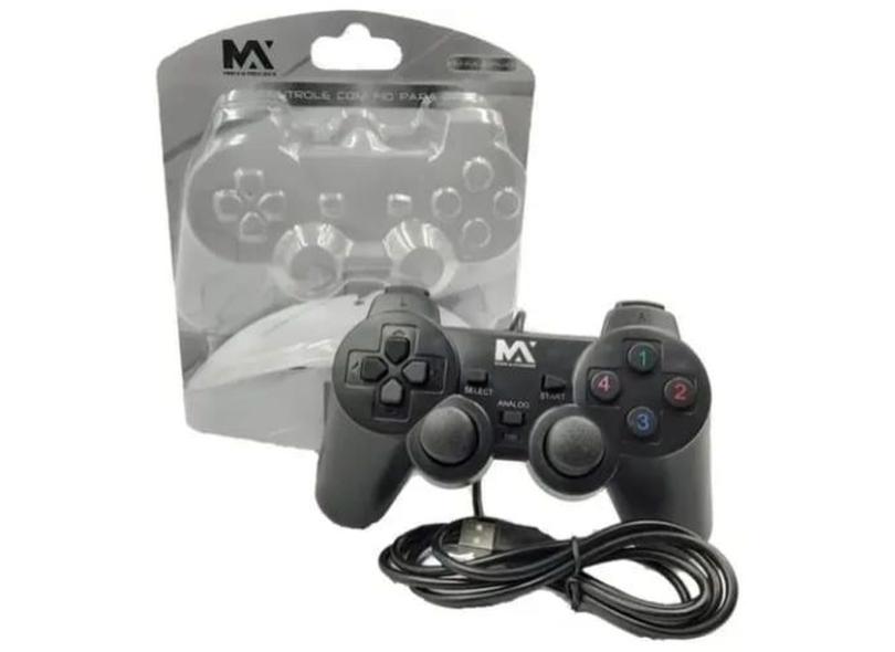 Controle Video Game Joystick Com Fio Usb Para Pc com o Melhor Preço é ...
