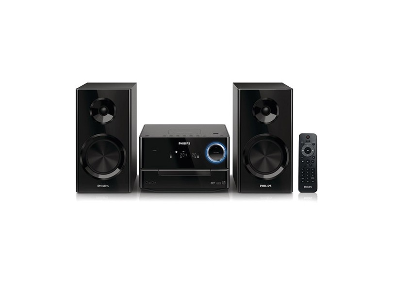 Mini System Philips MCM3000/78 100 Watts USB com o Melhor Preço é no Zoom