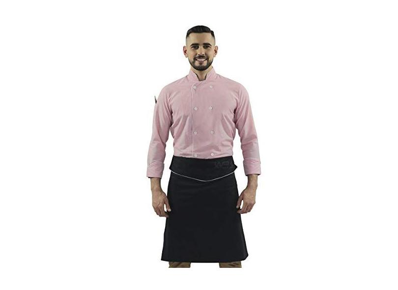 Kit Dolma Uniforme de Chef Com Avental de Cintura em Promoção é no Buscapé