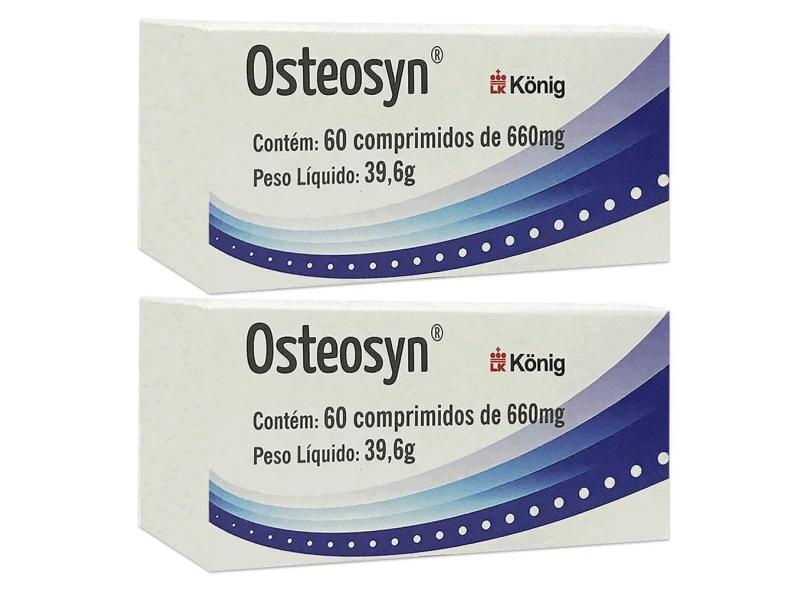 Osteosyn 660Mg 60 Comprimidos Konig - Combo 2Un com o Melhor Preço é no ...