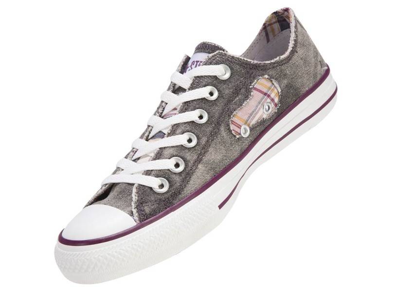 Tênis Converse All Star Feminino Casual Denim Washed Ox com o Melhor ...