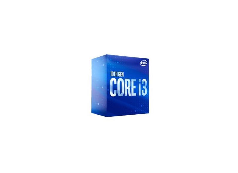 Processador Intel Core I3-10100F 3.6GHz (4.3GHz Turbo) Cache 6MB LGA1200 - BX8070110100F com o ...