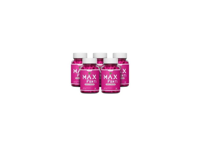 Max Ferti 5 Potes 60 Cápsulas - Tratamento Para Menopausa em Promoção é ...
