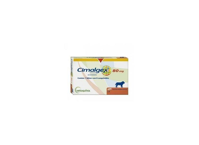 Cimalgex 80mg 8 Comprimidos Vetoquinol Para Cães com o Melhor Preço é ...
