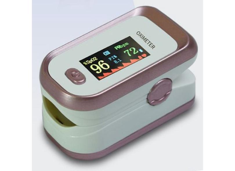 Oxímetro de Pulso Saturação Monitores de oxigênio portátil Sensor ...