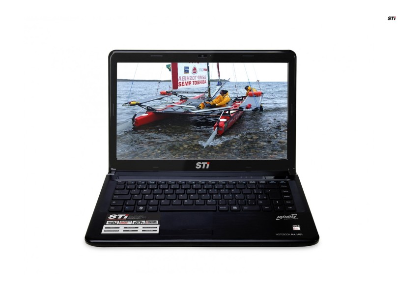 Notebook Semp Toshiba STI Infinity AMD Dual Core C-60 2GB de RAM HD 500 ...