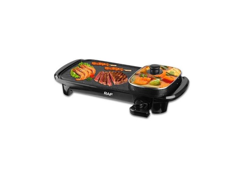 Panela Grill Elétrica Multifuncional Raf 2 Em 1 R.5303 220v R.5303 com ...