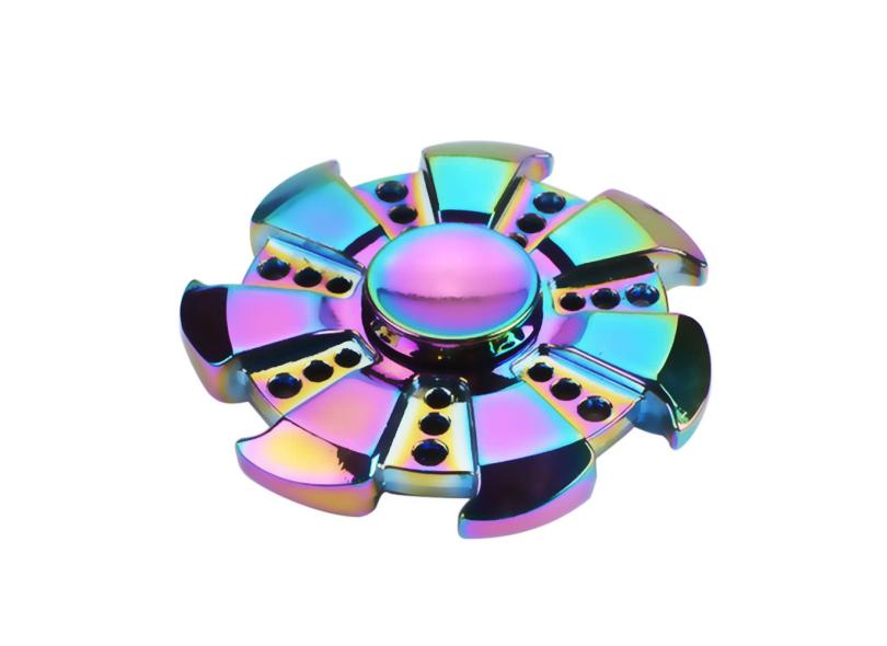 Forma roda redonda Fidget Spinner para add tdah Ansiedade Autismo com o ...