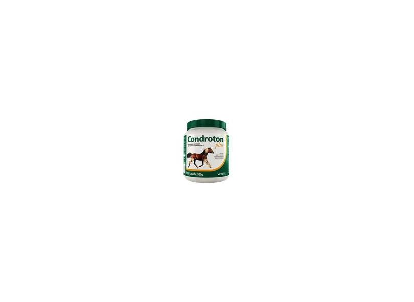 Regenerador articular para Equinos e Bovinos Condroton Plus Vetnil 500g ...