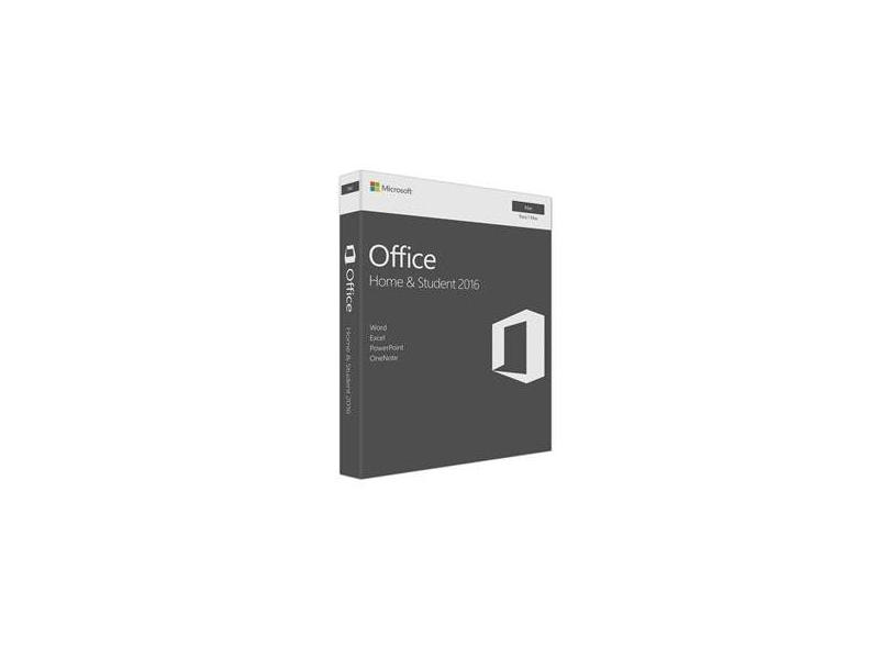 Office Mac Home and Student Microsoft Latam 2016 para PC ou Mac com o ...