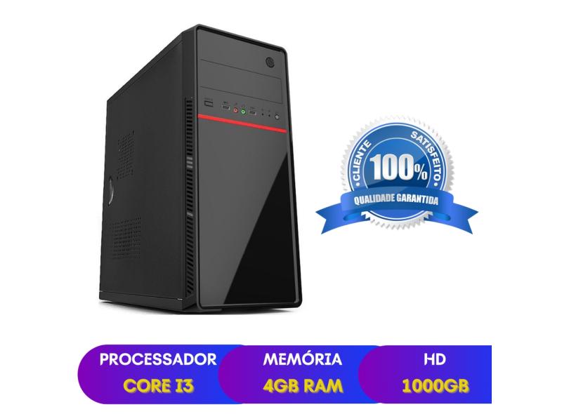 Pc Cpu Computador Core i3 4gb Ram Hd 1tb Hdmi Windows 10 com o Melhor ...