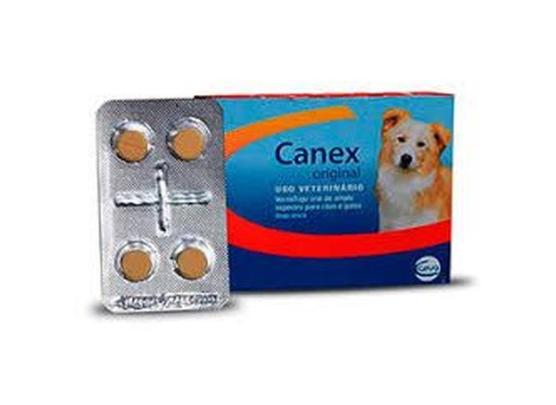 Vermífugo Canex Composto 1 Comprimido Para Cada 10 Kilos com o Melhor ...