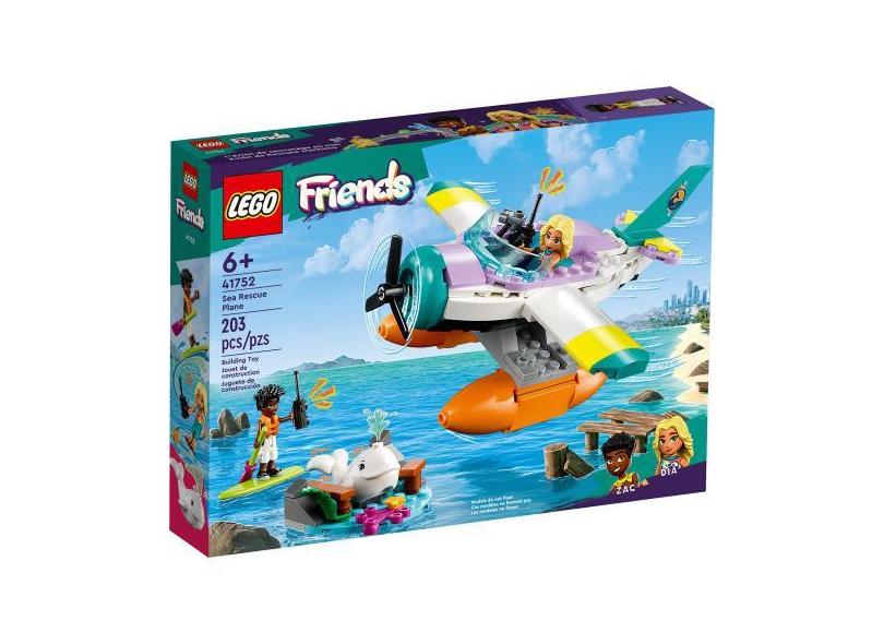 Lego Friends Avião De Resgate Maritimo 41752 Com 203Pcs com o Melhor ...
