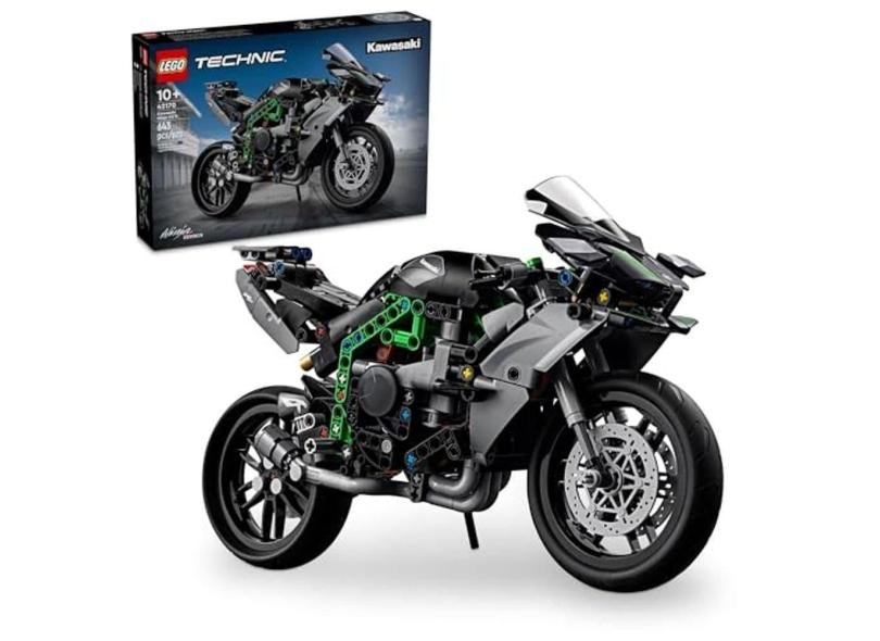 Lego Technic Kawasaki Ninja H2r, 643 Peças, 42170 em Promoção é no ...
