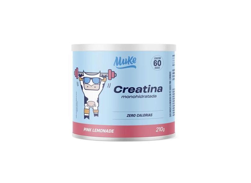 Creatina Muke Monohidratada Pink Lemonade - Mais Mu 210G com o Melhor ...