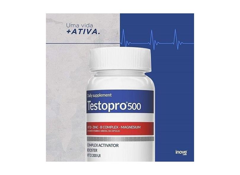 2x Testopro 500mg 60 Capsulas Inove Nutrition com o Melhor Preço é no Zoom