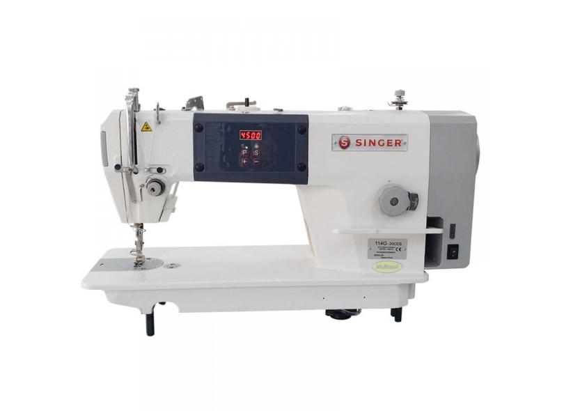 Máquina de Costura Industrial Reta Singer 141G-20CEA com Motor Direct ...