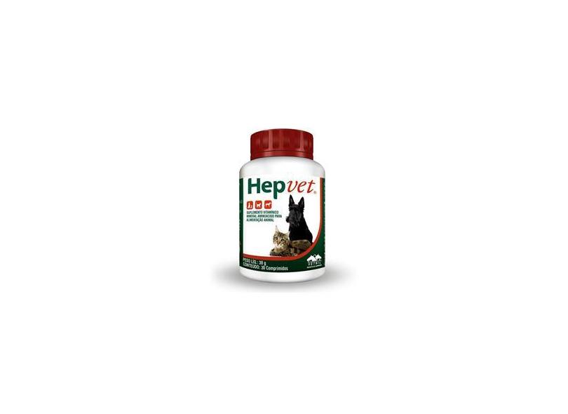 Suplemento Vitamínico Hepvet 30 Comprimidos com o Melhor Preço é no Zoom