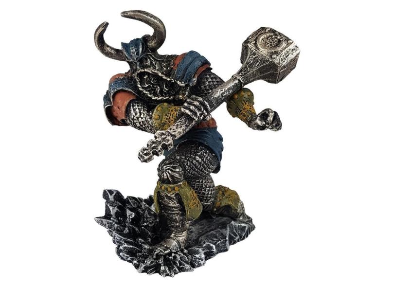 Thor Deus Do Trovão Mitologia Nórdica Resina Estátua Grande com o ...