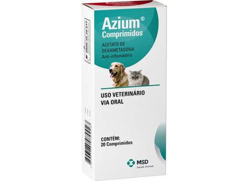 Anti-inflamatório Azium MSD 20 Comprimidos com o Melhor Preço é no Zoom