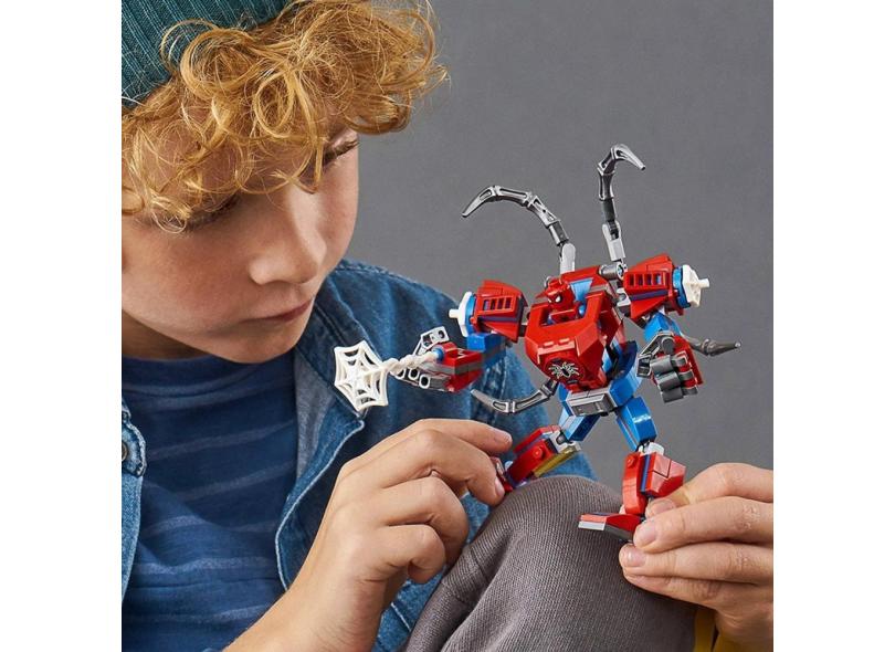 Lego Marvel Super Heroes Robô Spider-man - Lego Homem Aranha com o ...