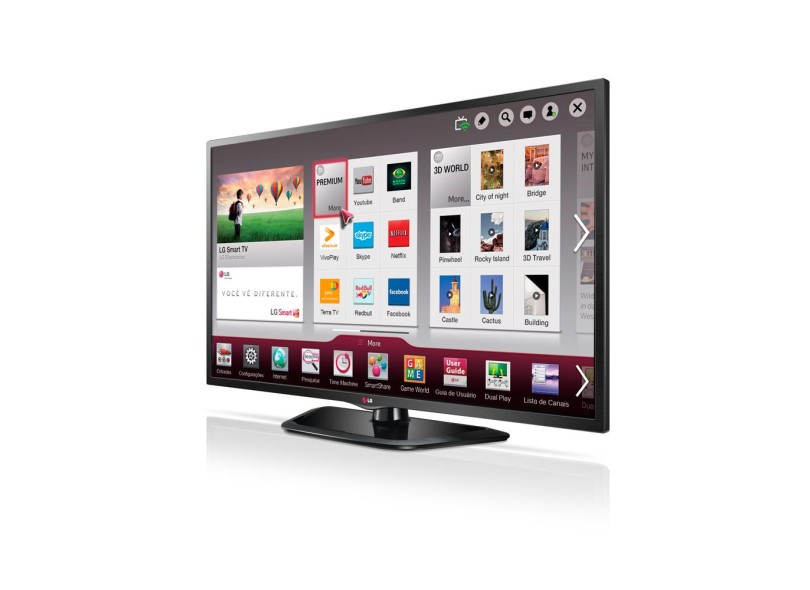 TV Plasma 60" Smart TV LG 3D Full HD 3 HDMI 60PH6700 com o Melhor Preço ...
