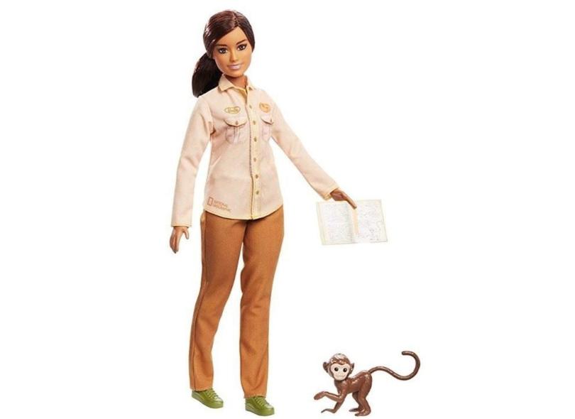 Barbie Nat Geo - Conservacionista da Vida Selvagem - Mattel em Promoção ...