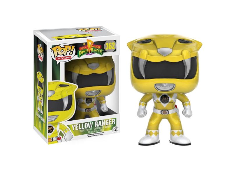 Yellow Ranger 362 - Mighty Morphin Power Rangers - Funko Pop com o ...
