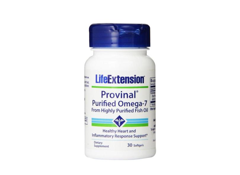 Provinal Purified Omega 7 (30 Cápsulas) Life Extension com o Melhor ...