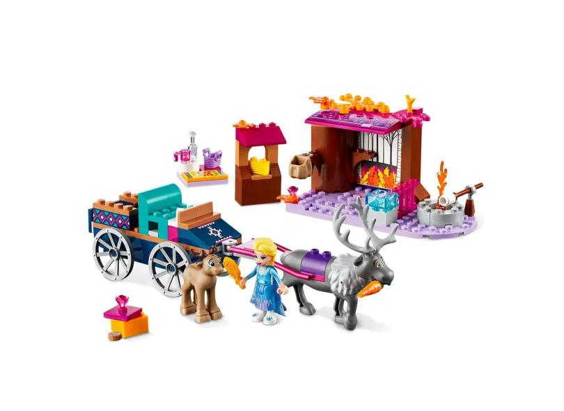 Lego Disney 41166 Frozen Aventura Em Caravana Da Elsa - Lego em ...