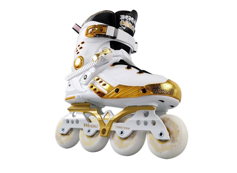 Patins com rodas LED totalmente iluminados Patins universais em linha ...