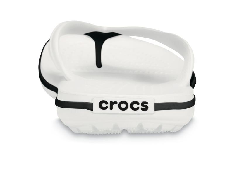 Crocs - 11033 - Crocband Flip White com o Melhor Preço é no Zoom