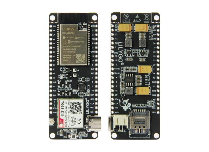 LILYGO®Ttgo t-call v1.4/v1.5 esp32 módulo sem fio sim antena sim cartão ...