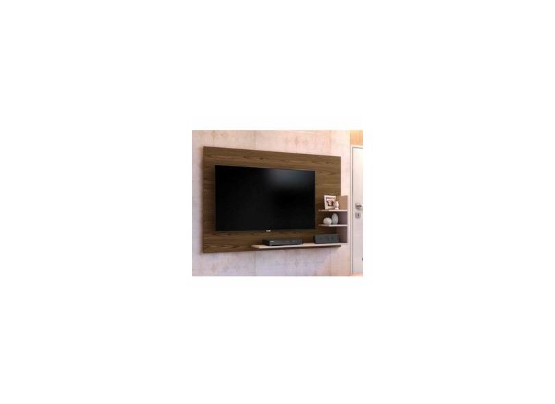 Painel para TV até 40 Polegadas 3 Prateleiras Exclusive Mavaular Canion Soft / Off White ...