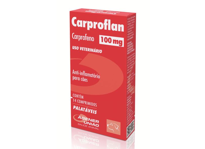 Carproflan 100mg - Anti-inflamatório Para Cães À Base De Carprofeno ...