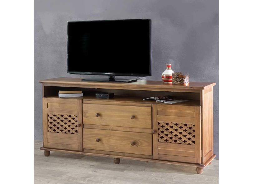 Rack Pinus 2 Portas Mais 2 Gavetas com o Melhor Preço é no Zoom