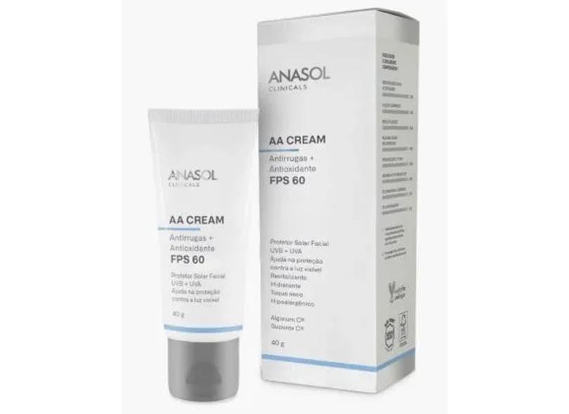 Anasol Clinicals AA Cream FPS 60 com o Melhor Preço é no Zoom