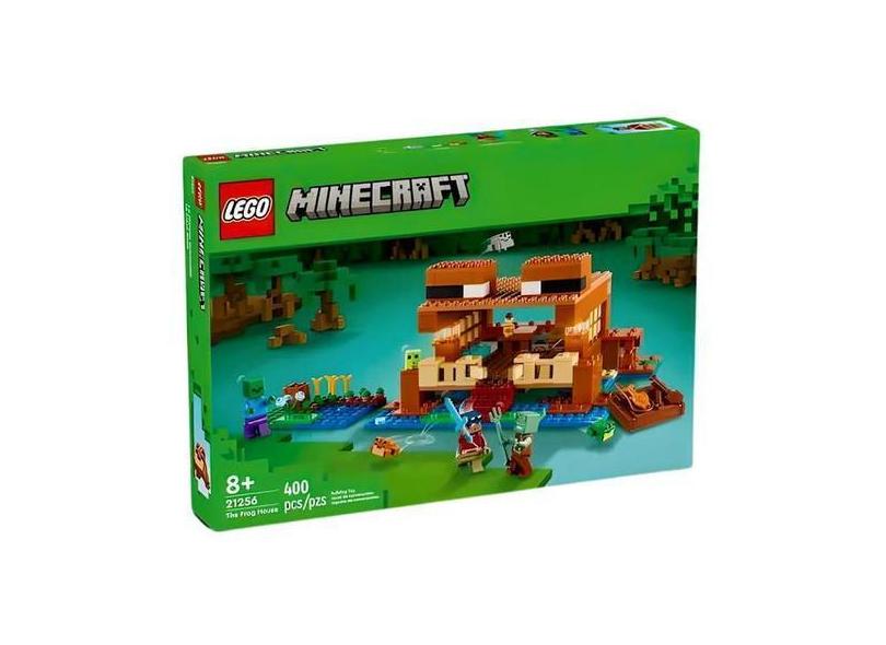Blocos De Montar Lego Minecraft A Casa Do Sapo 21256 com o Melhor Preço ...
