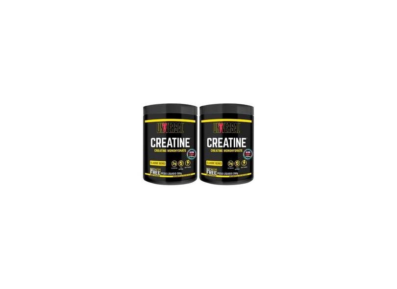 Creatina 200g Original Universal Kit 2 Potes com o Melhor Preço é no Zoom