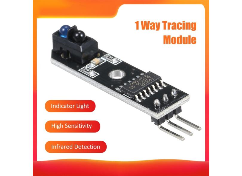 1 Way Tracing Module Veículo Inteligente infra Rastreamento Probe ...