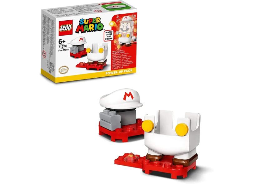 LEGO Super Mario - Traje Mario de Fogo Power UP - Lego 71370 com o ...