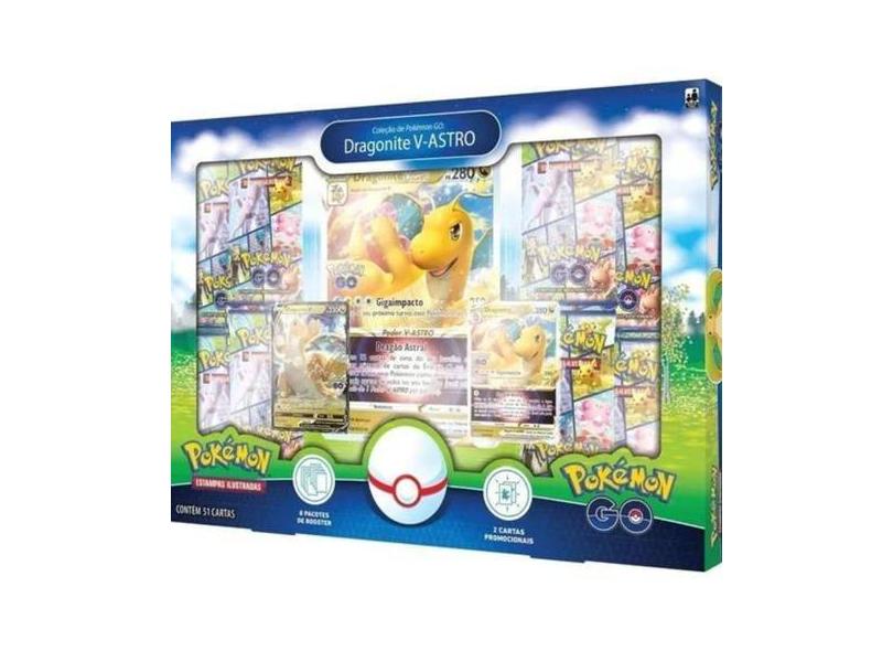 Box Pokémon Go Coleção Dragonite V-Astro - Copag Original com o Melhor ...