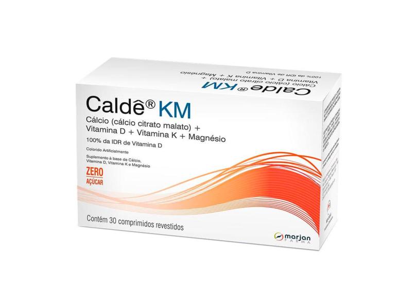 Vitamina Caldê KM com 30 comprimidos Marjan 30 Comprimidos Revestidos ...