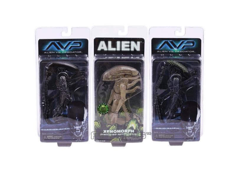 Neca aliens vs Predator avp Series Grade Alien Xenomorph Translúcido ...